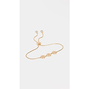 Kate Spade New York Mom Knows Best Mom Bracelet Clear/Gold One Size