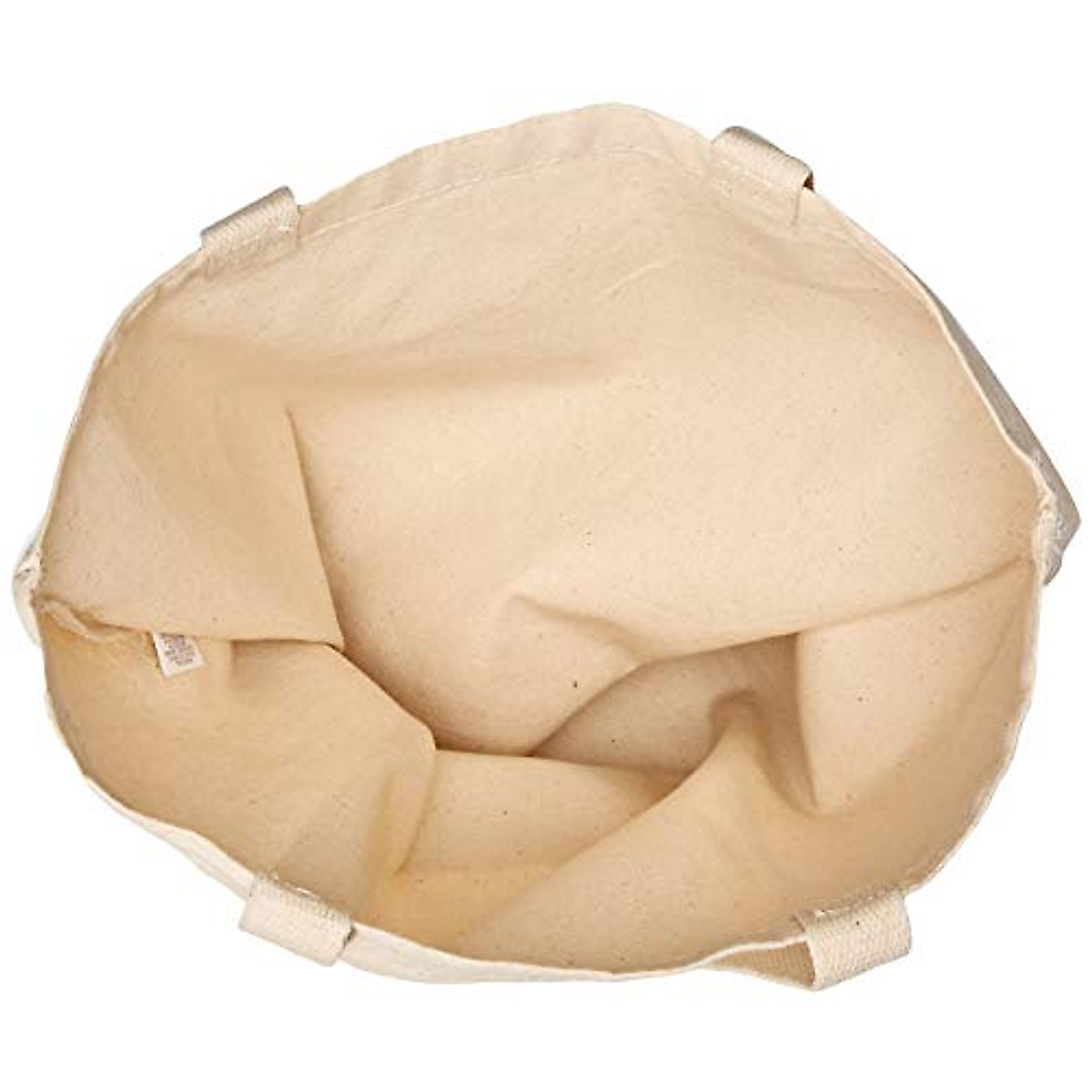 (12 Pack) 1 Dozen - Heavy Cotton Canvas Tote Bag (Natural)