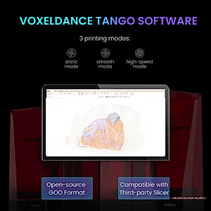 ELEGOO Saturn MSLA 3D Printer UV Photocuring LCD Resin 3D Printer with 4K Monochrome LCD, Matrix UV LED Light Source, Off-Line, and WLAN Print,192x120x200MM / 7.55x4.72x7.87 Inches Printing Size