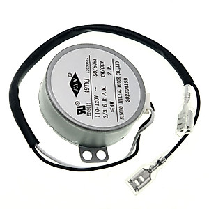 110V-120V Ice Maker Synchronous Motor 49TYJ Compatible with 50TYZ-E for Commercial Household Ice Maker HZB-12/A HZB-12/B HZB-12/H HZB-12/G HZB-22BF HZB-15 HZB-12YLR HZB-20YLR, 3/3.6 R.P.M. 50/60HZ