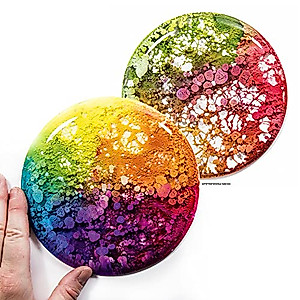 Pinata Rich Gold Alcohol Ink 4-Ounce, Pixiss 20ml Needle Tip Applicator Bottle and Funnel, Bundle for Yupo and Resin