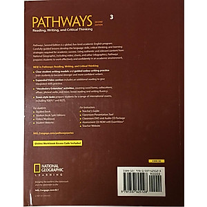 Bundle: Pathways: Reading, Writing, and Critical Thinking 3, 2nd Student Edition + Online Workbook (1-year access) (Nathional Geographic Learning)