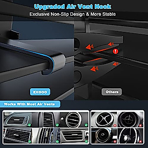 Design for MagSafe Car Mount Charger, Wireless Car Charger Magnetic, Upgraded Air Vent Car Phone Holder Mount Charger for iPhone 14/13/12 Pro Max Mini (with Car Adapter)