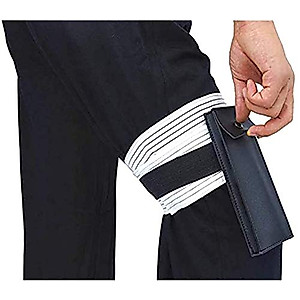 Master Online Ninja Kunai Bag with Bandage Cosplay Japan's Anime Ninja Costume Accessories Black