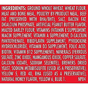 Milk-Bone Mini's Peanut Butter Flavor Dog Treats for All Size Dogs, 15 Ounce (Pack of 6), Crunchy Texture Helps Freshen Breath