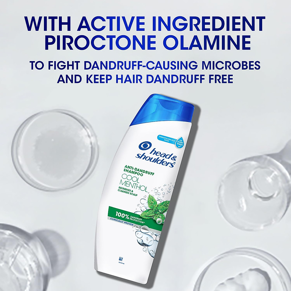 Head &amp; Shoulders Anti Dandruff Cool Menthol Shampoo, 340ml