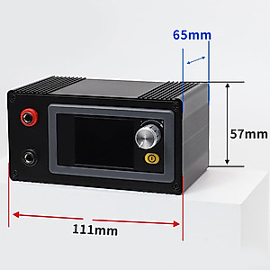 60W Regulated Voltage Power Supply With Fan Cooling System, Adjustable Switching DC Regulated Bench Power Supply, DC Voltage Transformer, Shows Voltage, Current, Power, Capacity, Energy