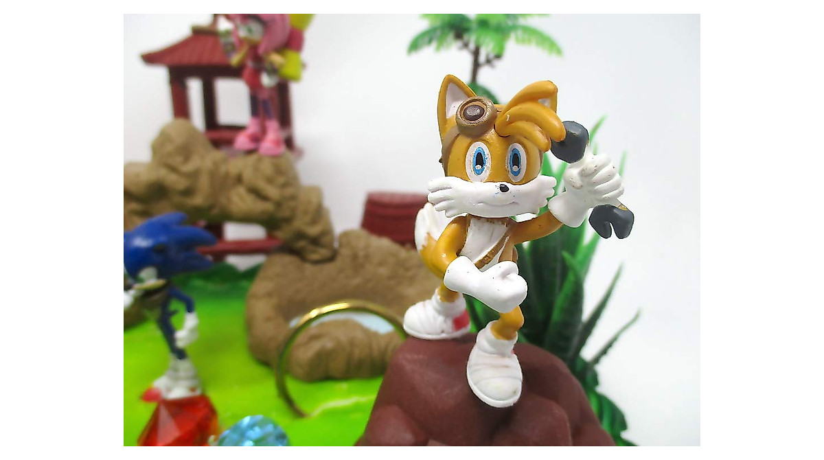 Sonic the Hedgehog Cake Topper Set - Fun Birthday Decor