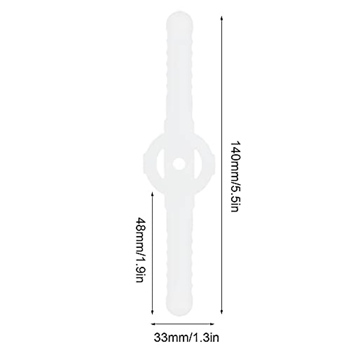 10 Pcs Trimmer Head Blades, Durable Lawn Mower Weed Wacker Cutter Blade Replacement for Cordless Grass String Trimmer Weed Eater