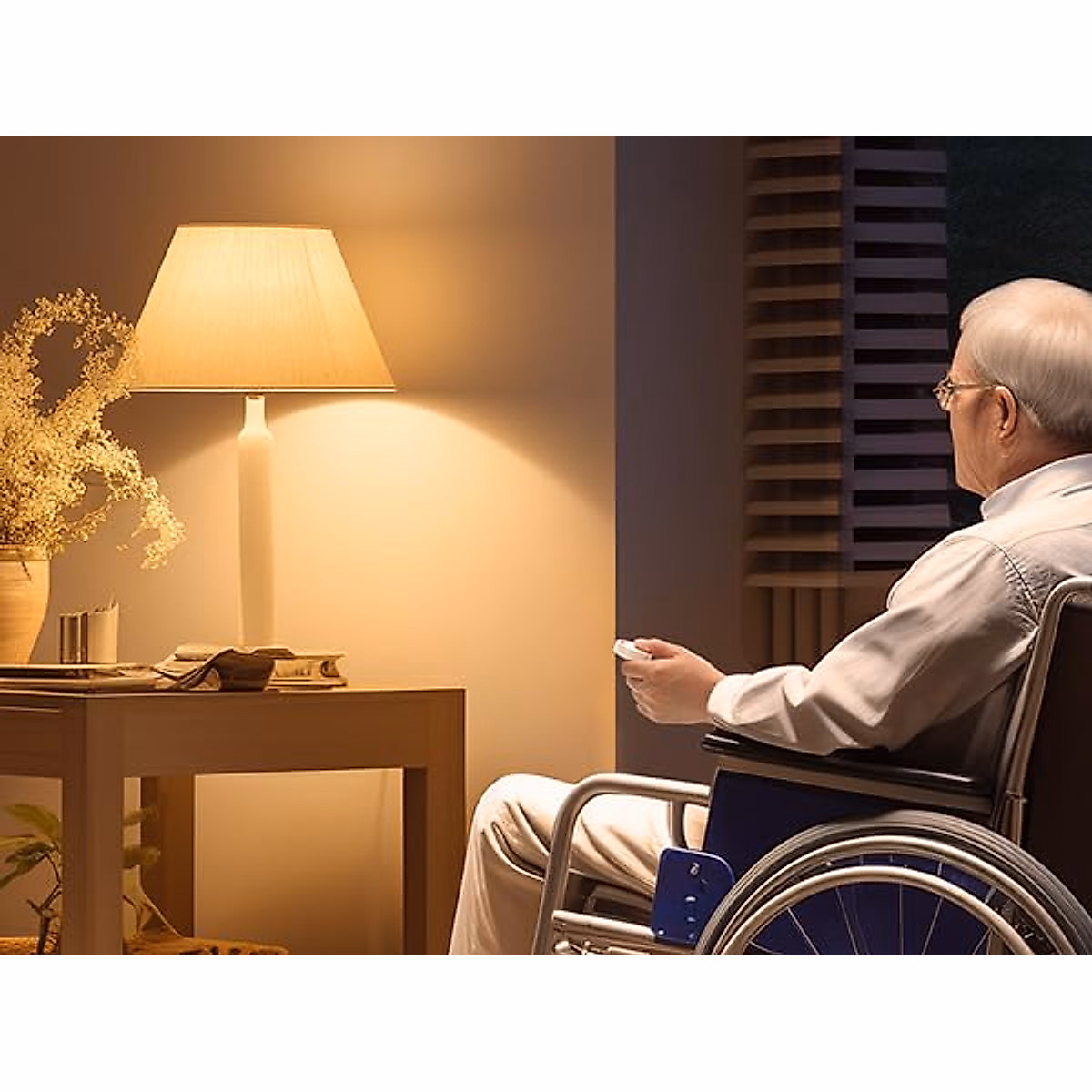 Linkind Smart Button, Bluetooth Light Switch, Exclusive AiDot Smart Bulb, Smart Light Bulbs Dimmer Switch, Remote Button Control, On Off Power Switch, 98FT RF Range, Wire-Free, 1 Pack