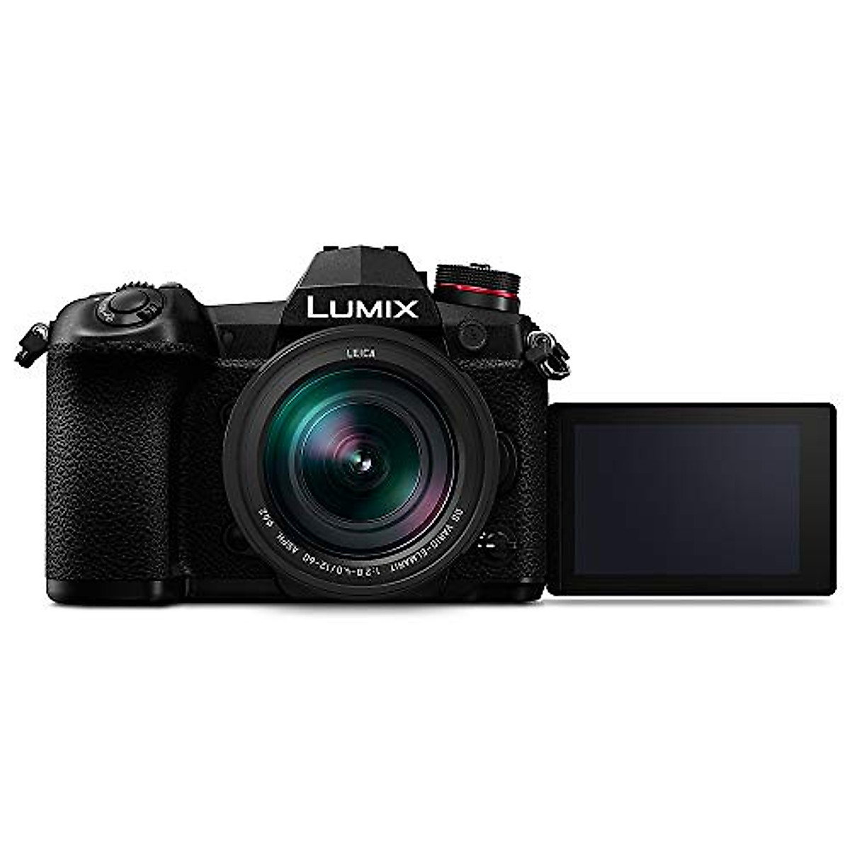 Panasonic LUMIX DC-G9LEB-K G9 Mirrorless Camera with Leica 12-60 mm Lens - Black