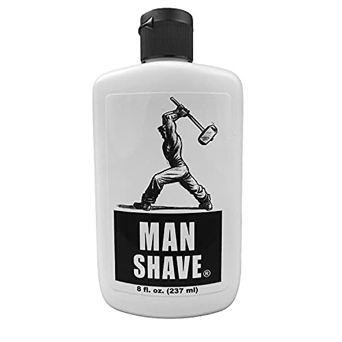 Man Shave Men's Shaving Cream | All Natural Shave Cream for Men with Shea Butter, Aloe Vera Gel and Sweet Almond Oil | Ultra Thick for Razor Burn Protection | Shaving Gift by Man Stuff