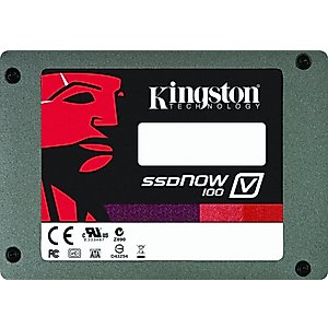 Kingston SSDNow V100 SATA 3.0 Gb-s 2.5-Inch Solid State Drive (SV100S2/32G)