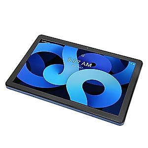 Luqeeg 10.1 Inch Tablet, 4G LTE Network MTK6762 Octa Core 12GB RAM 512GB ROM 8MP Front Camera 2560x1600 Resolution Tablet PC for Learning for Business (Blue)