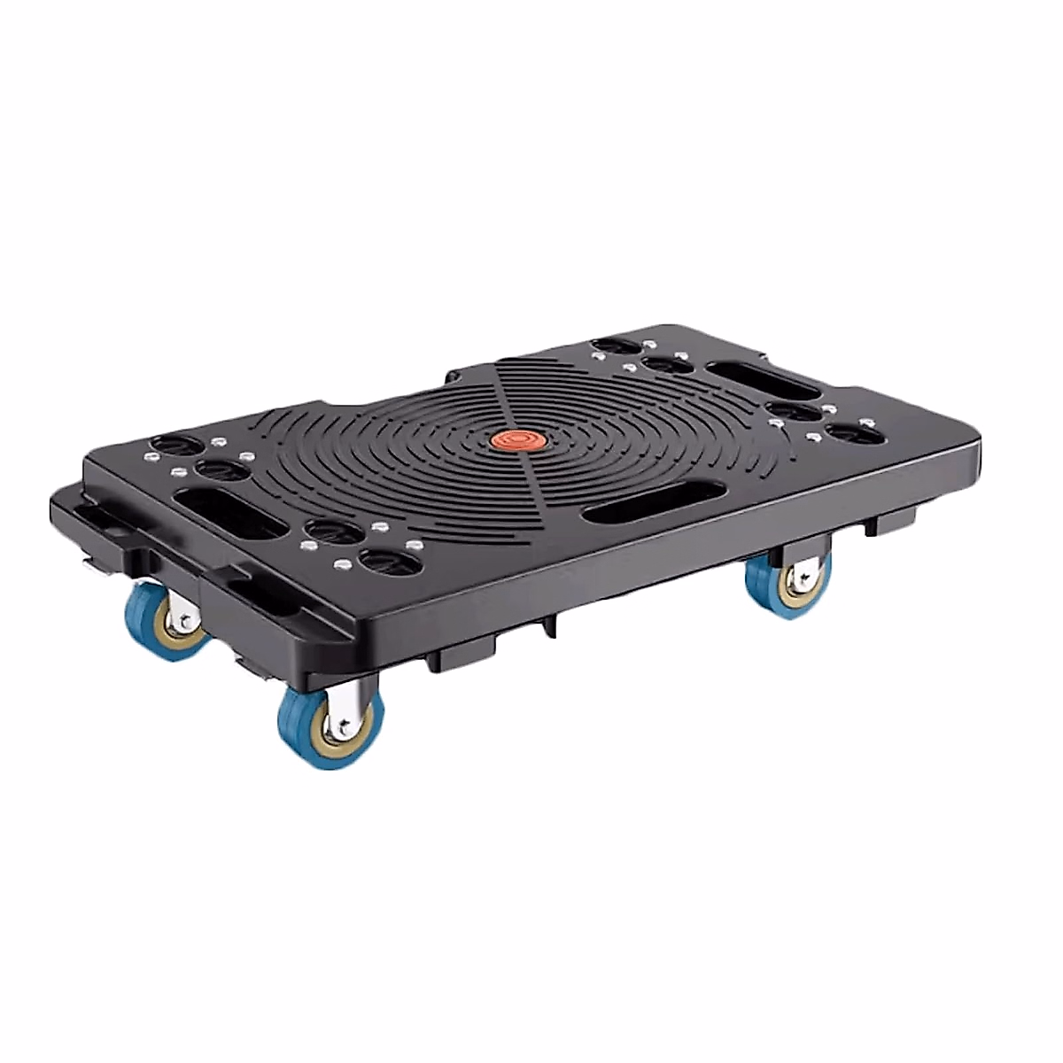 Platform Truck Small Platform Truck Can Be Spliced Flat Handtruck Metal Moving Dolly Cart 23.62 * 15.8in Flatbed Cart Portable Flat Bed Wagon Reliable