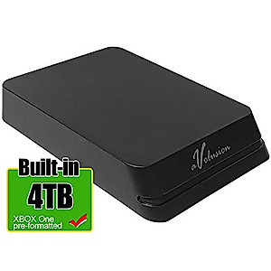 Avolusion Mini HDDGear Pro 4TB USB 3.0 Portable External Gaming Hard Drive (Compatible with Xbox One, Pre-Formatted)