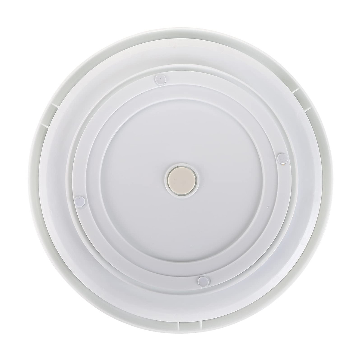 Bekith 2 Pack Non-Skid Pantry Cabinet Lazy Susan Turntable, 12-Inch Single Round Rotating Kitchen Spice Organizer for Cabinets, Pantry, Bathroom, Refrigerator, Gray