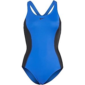 Nike Women's Standard Color Surge Powerback One Piece Swimsuit (as1, Alpha, l, Regular, Regular, Hyper Royal)