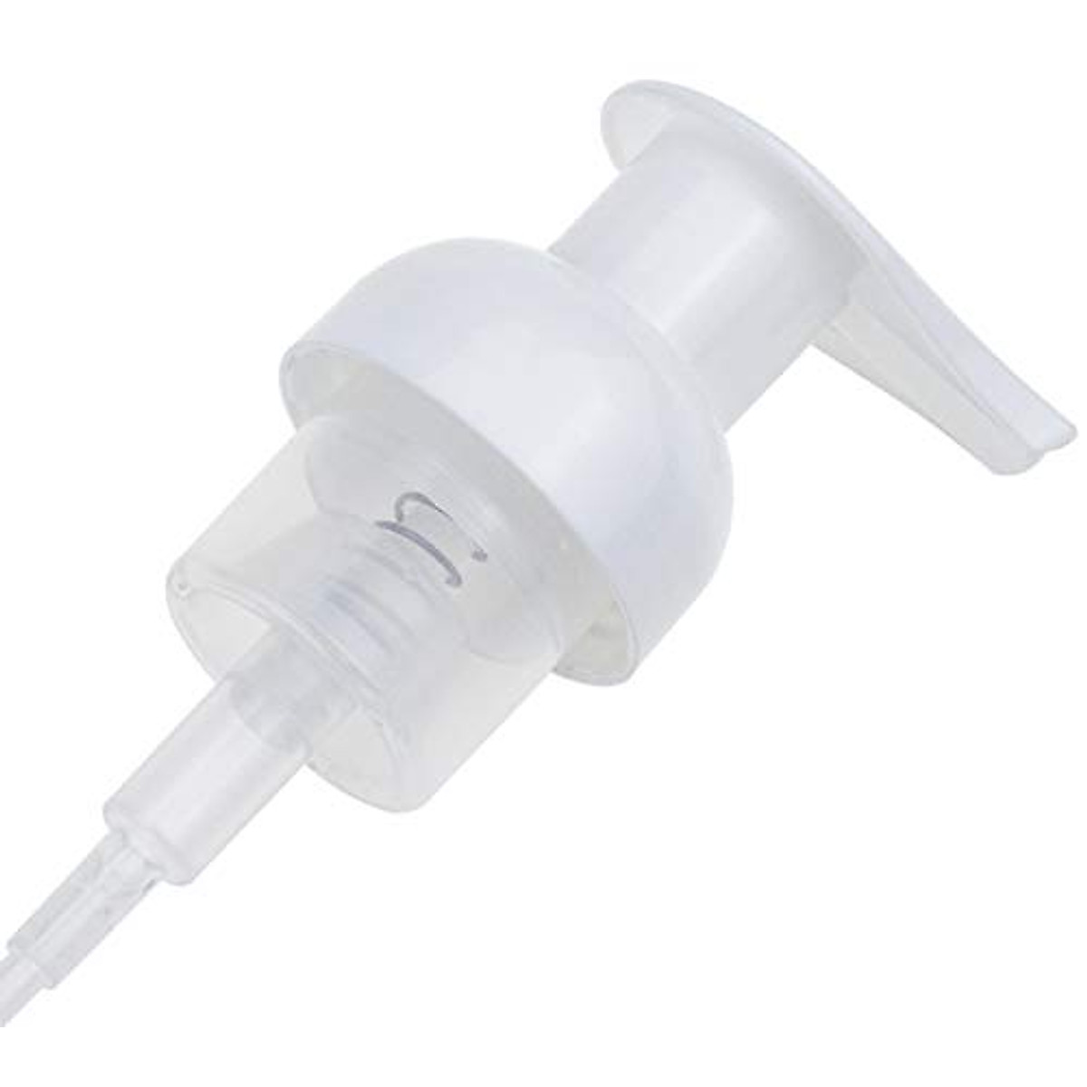 Yesland 12 Pack Clear Foaming Soap Dispenser with White Pump, 8.5 oz Pump Bottles, Plastic Press Bottles/Foam Liquid Hand Soap Containers for Kitchen and Bathroom