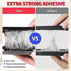 LULUCATCH Sticky Mouse Trap, 12 Pack Large Glue Traps, Pre-Baited Heavy Duty Non-Toxic Bulk Glue Boards Mouse Traps Indoor for Mice, Snakes, Rat, Insects, Cockroaches & Spiders, Pet Safe Easy to Use