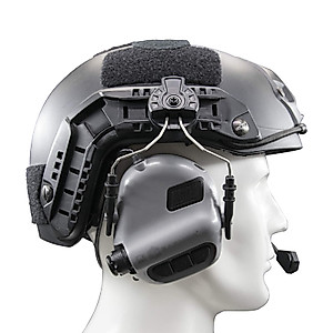 EARMOR Universal ARC Fast Helmet Adapters - Tactical Headset Compatibility with Earmor and Most Over Headset