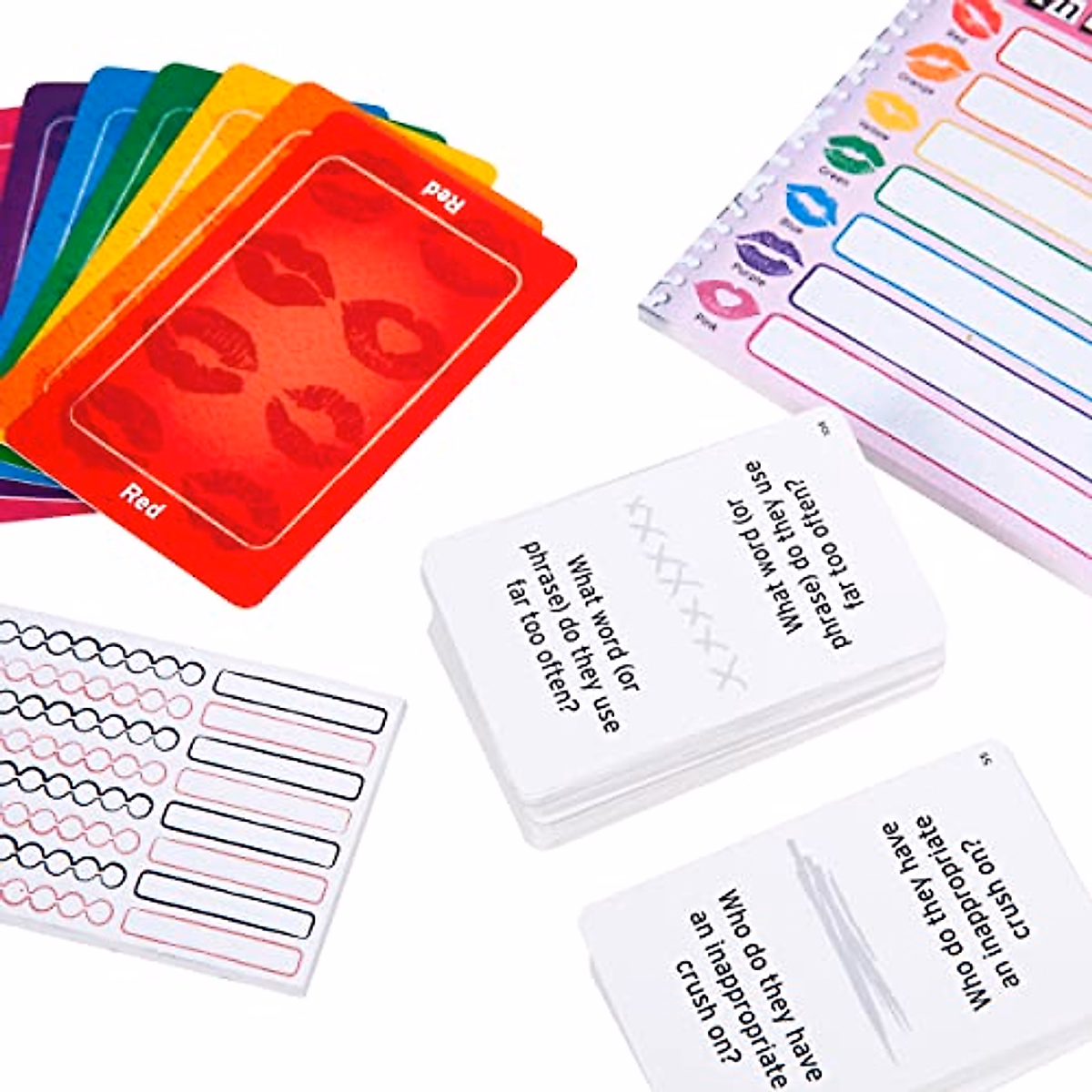 Mean Girls Burn Book Party Card Game Family Board Game Based on The Comedy Movie, for Adults and Teens Ages 14 and up