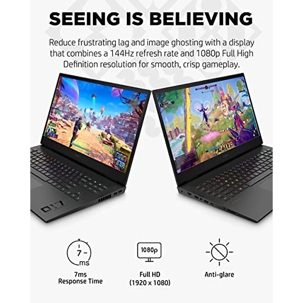 HP OMEN 17-inch Laptop, Intel Core i7-12700H, NVIDIA GeForce RTX 3060, 16 GB RAM, 512 GB SSD, Windows 11 Home (17-ck1010nr, Shadow Black Aluminum)