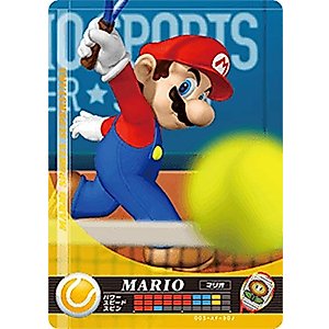 Nintendo Mario Sports Superstars Amiibo Card Tennis Mario for Nintendo Switch, Wii U, and 3DS