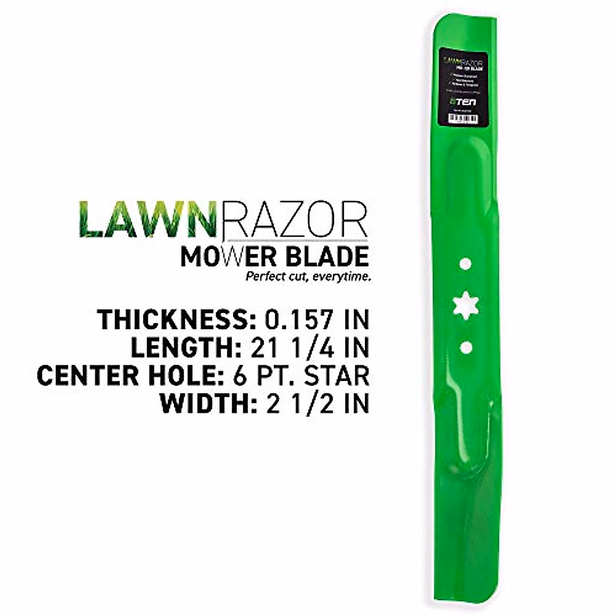 8TEN LawnRAZOR Mower Blade Set for Cub Cadet RZT MTD LT2000 42 Inch ...