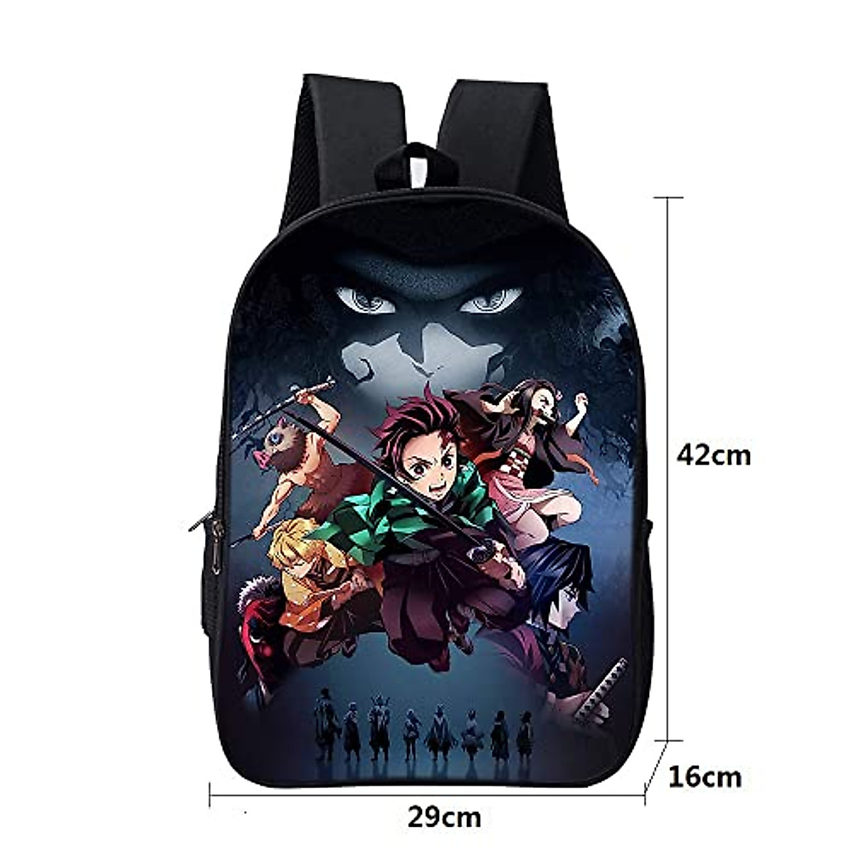 BBGULADY Teen Animated Cartoon Bag Backpack Travel Backpack Unisex Sports Backpacks D