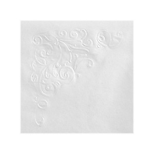 Dixie Dinner Napkin, 2-ply, White, 3024 Napkins/Pack (34440CT)