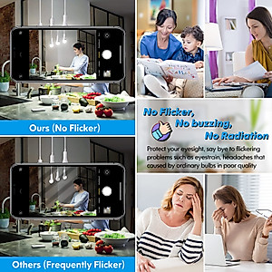 TOBUSA LED Light Bulbs 150 Watt Equivalent, 20W Super Bright Light Bulbs, Daylight White 5000K, A21 LED Bulbs E26 Base, Non-Dimmable, No Flicker Brightest Bulb for Bedroom Living Room Home, 2-Pack