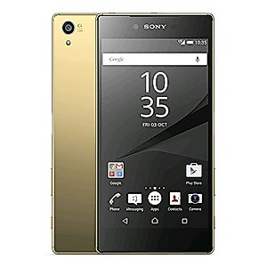 Sony Xperia Z5 Premium E6853 Factory Unlocked Phone, 5.5-Inch 4K UHD Display, Gold International Version