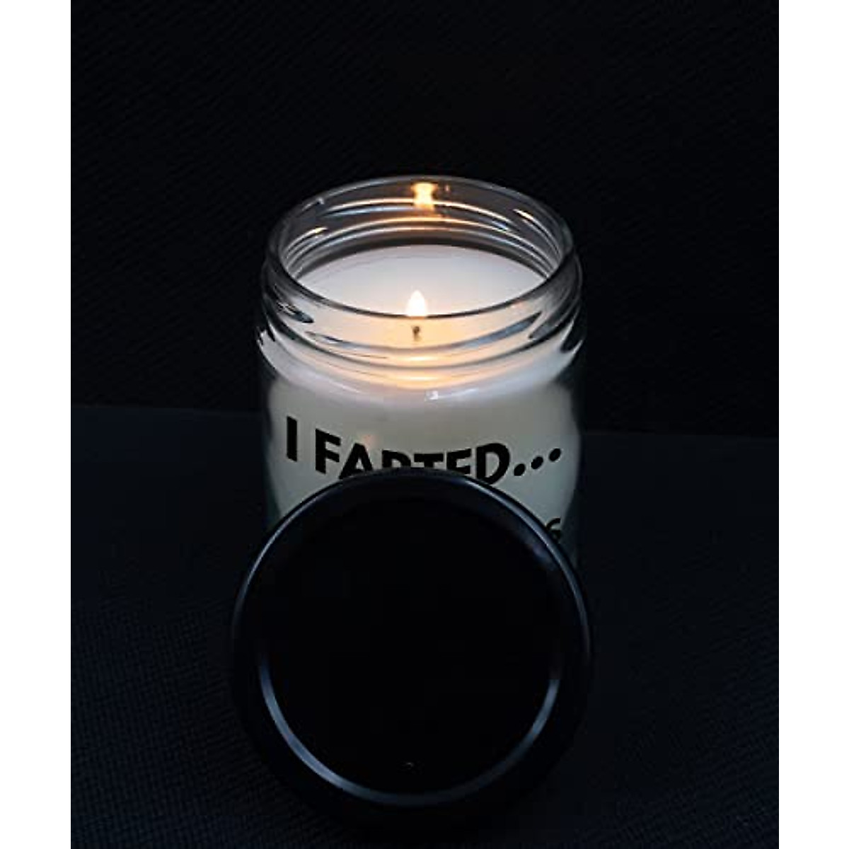 The Improper Mug Fart Candle for Friends or Coworker I Farted IDGAF Funny Gag Jokes Adult Humor Rude Sarcastic 9 Oz. Vanilla Scented Soy Wax