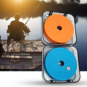 HEVIRGO Winding Spool 10cm Outer Diameter Line Spools Fishing Winding Board Fish Line Tools Versatile 2pcs