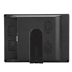 Wendry 7 Inch Monitor for,1024x600 16:9 AV+ HDMI + VGA Portable Gaming Monitor with Foldable Bracket,250 cd / m2 Widescreen Screen Display for, car Display, CCTV