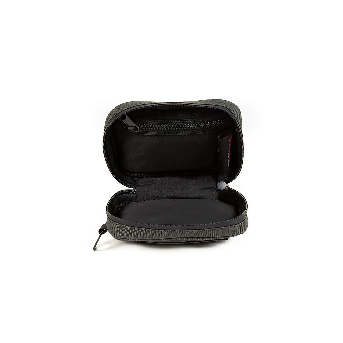 DIME BAGS Boss Carbon Filter Padded Pouch | Low-Profile and Sleek Design (7 Inch, Green)