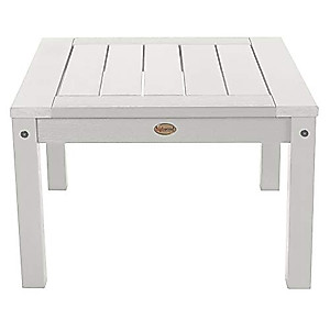 Highwood AD-DSST1-WHE Adirondack Side Table, White