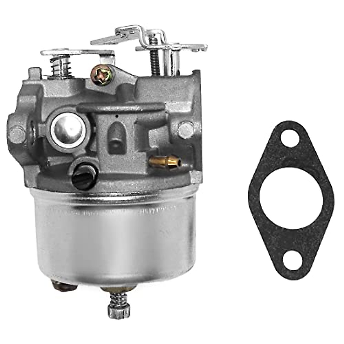 Aitook Adustable Carburetor for Tecumseh 5HP MTD 640084B 640084A Snowblower/TORO 38035 38052 38054 38052C 38035C 38056/521 Power Throw Snowthrower/Craftman Snow blower