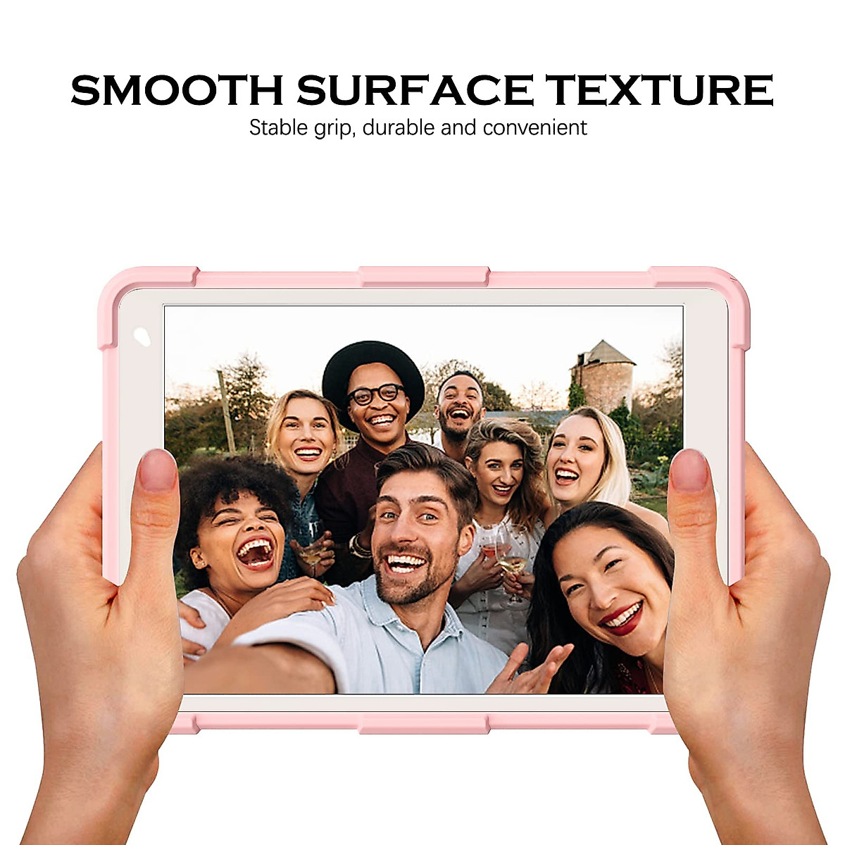 YINLAI for iPad 10.2 Inch Case,iPad 9th 8th 7th Generation Case,iPad air 3rd Case with Pencil Holder Kids Girls Butterfly Kickstand Shockproof Protective Cover for iPad 9th 8th 7th Gen 2021/2020,Pink