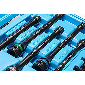 Capri Tools 30083 Torque Limiting Extension Bar Set (5 Piece), 65-140 ft. lbs., 1/2 in. Drive
