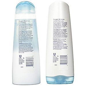 Dove Advanced Hair Series Oxygen Moisture, Shampoo and Conditioner Set, 12 Ounce Each
