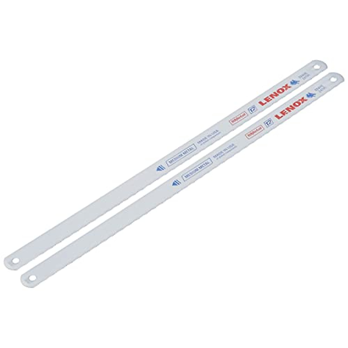 LENOX Tools Hacksaw Blade, Bi-Metal, Metal Cutting, 10-inch, 24 TPI, 2-Pack (23930T024HE)