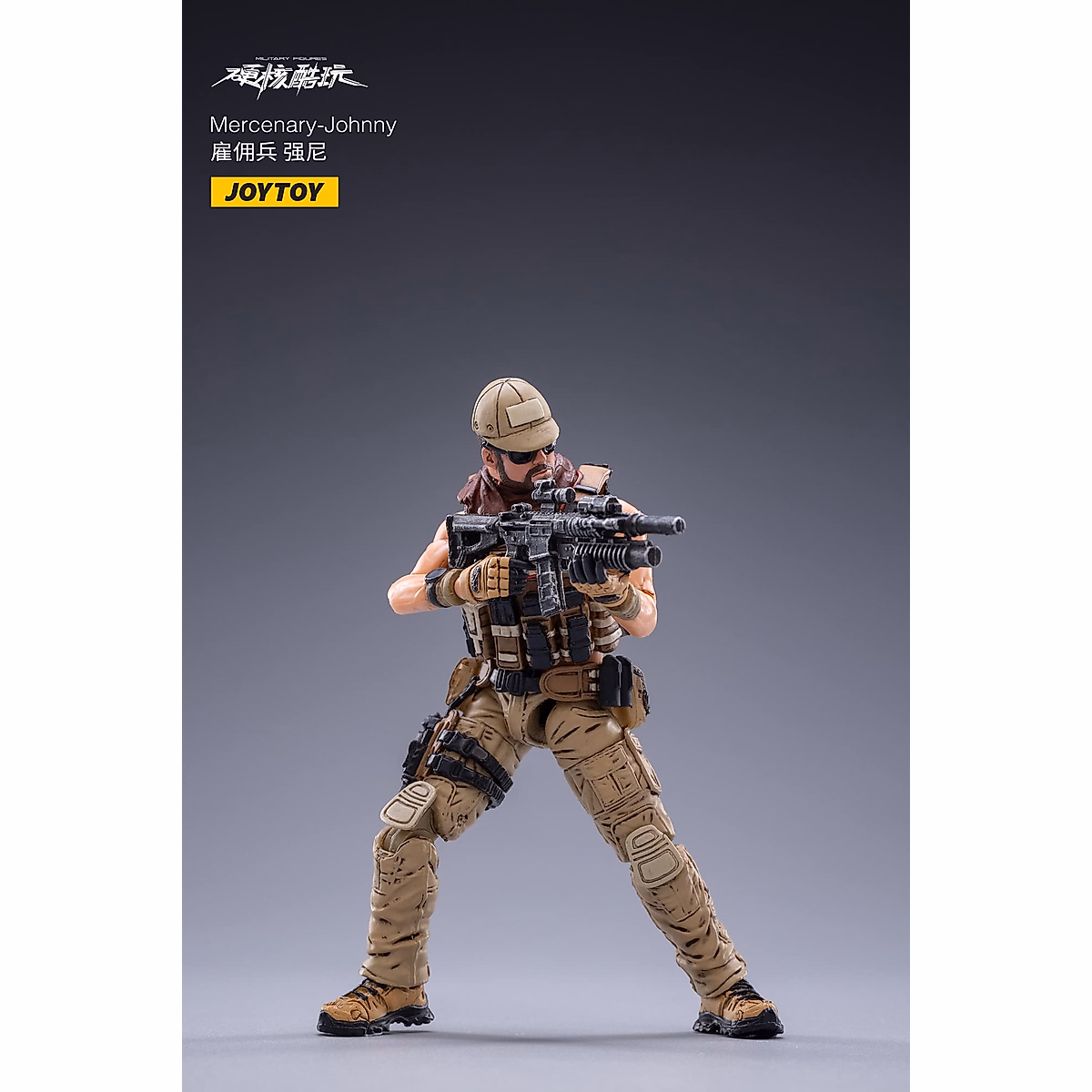 HUAXI DARK SOURCE(HAINAN)TECH Joy Toy Peoples Armed Police (Mercenary Johnny) 1/18 FIG