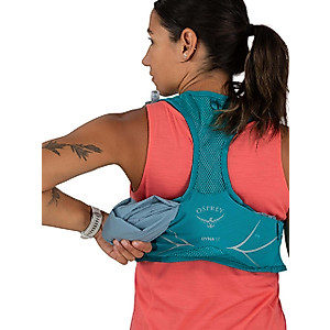 Osprey Dyna LT Women's Running Hydration Vest with Hydraulics Soft Flasks, Verdigris Green, Large