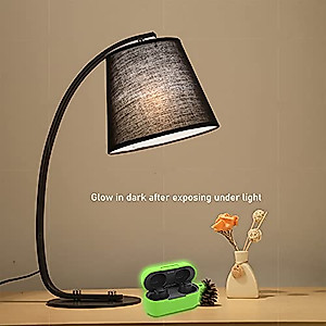 JIB Glow Case Cover Replacement for Skullcandy Jib True Wireless Earbuds, Green Silicone Protective Sleeve Protector Glow in Dark - LEFXMOPHY