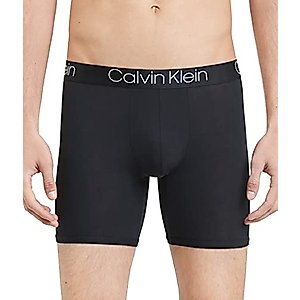 Calvin Klein Men's Ultra Soft Modal Boxer Briefs, Black, M