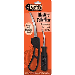 Pumpkin Masters, Masters Collection Premium Carving Tools - Professional-Grade Curved Blade for Effortless Pumpkin Carving