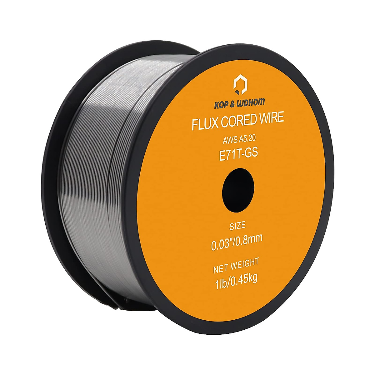 Flux Core Welding Wire 1.0 mm Mild Steel E71TGS.040-Diameter,1-Pound Spool Weld Wire for Mig Welder Accessories