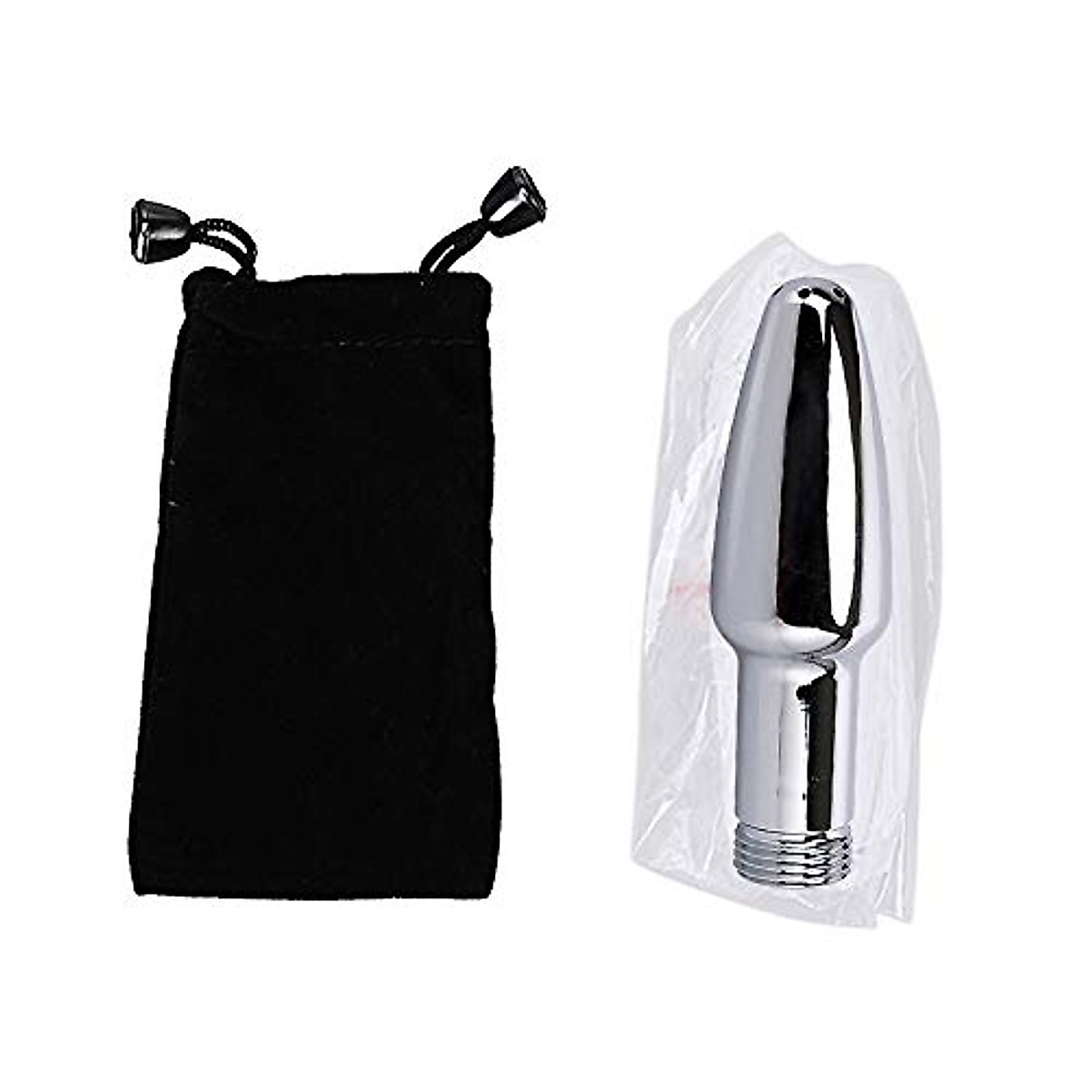 XSEXO Deep Shower Douche Cleaning System with 59 Inch Shower Hose (Silver)